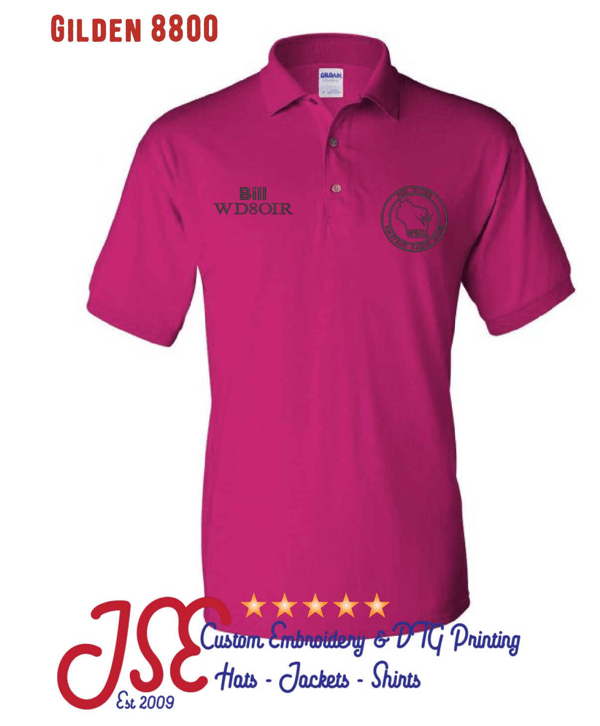 Fox Cities ARC Polo Shirt – JSE Embroidery