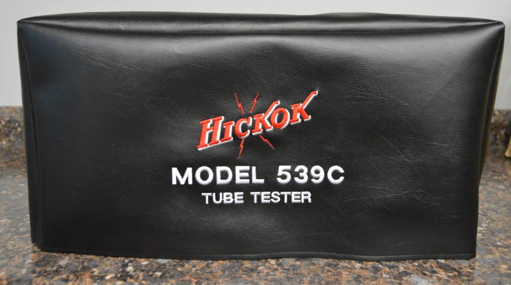 Hickok 539C Tube Tester Dust Cover - JSE Custom Embroidery & DTG