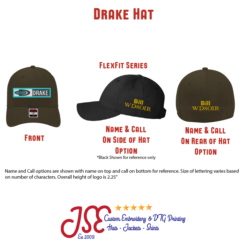 Drake Call Sign Hat – JSE Embroidery